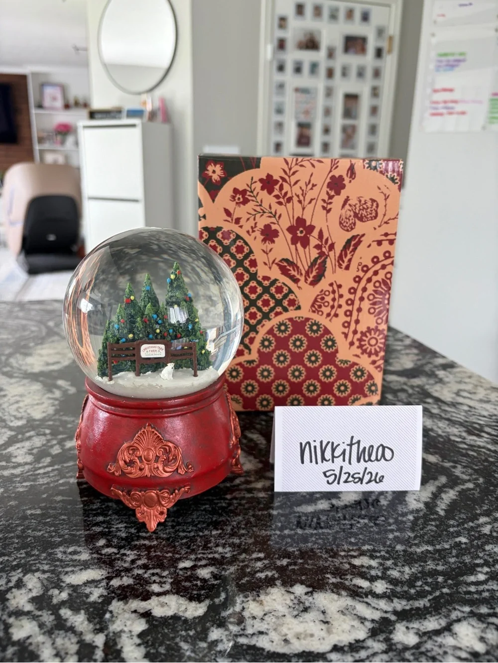 Holiday | Taylor Swift Christmas Tree Farm Snow Globe Rare | Poshmark